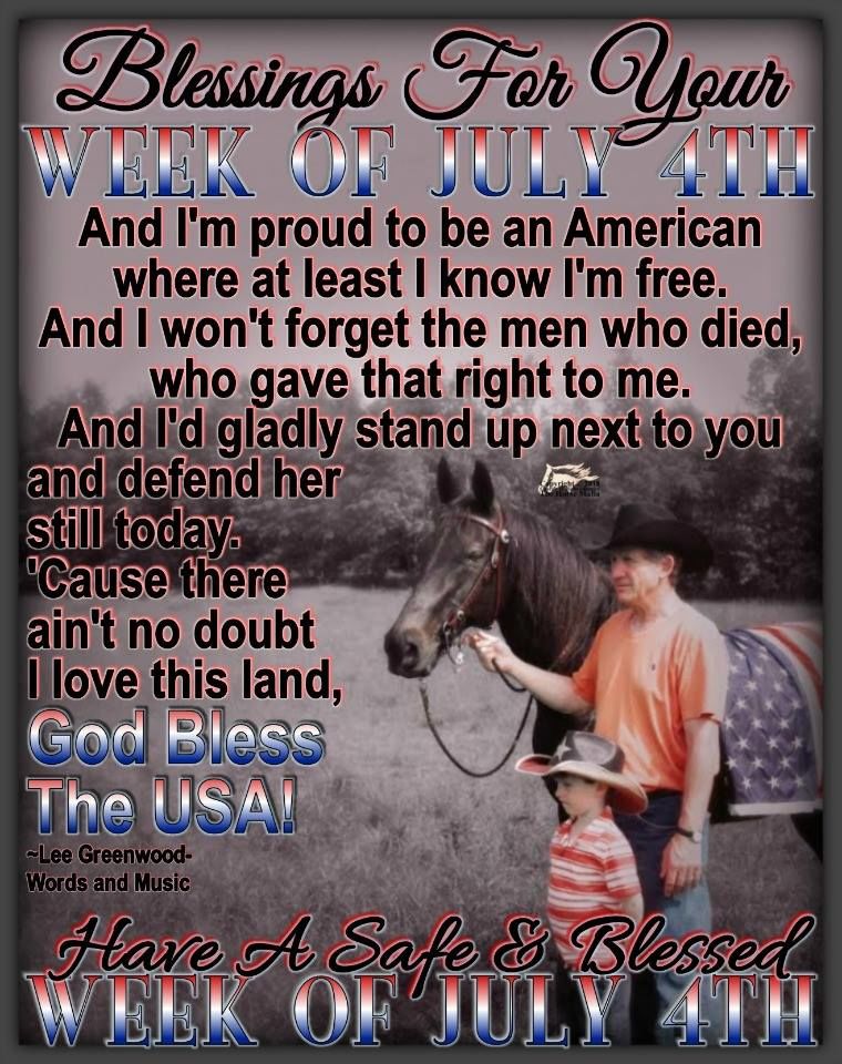 Blessings For Your Week Of July 4th Pictures, Photos, and Images for ...
