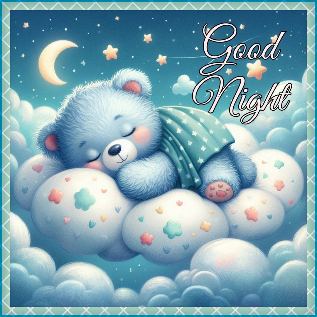 Cuddly Bear Sleeping - Good Night Quote Pictures, Photos, and Images ...
