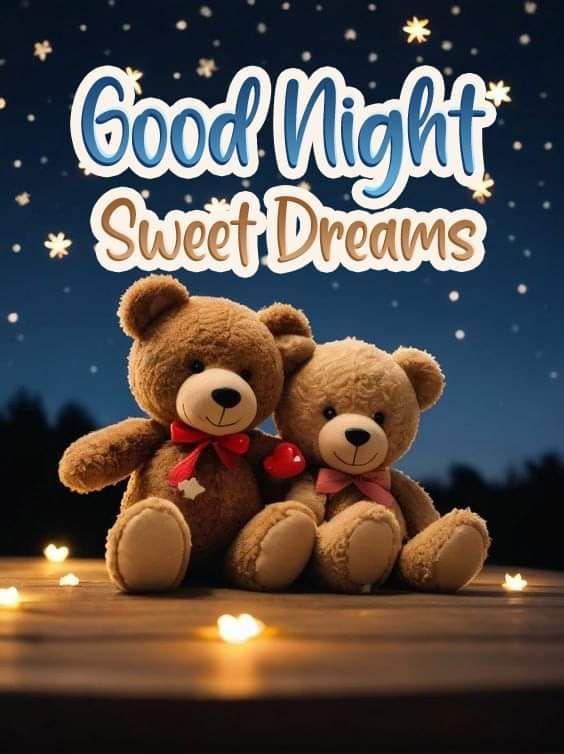 Twin Teddy Bears - Good Night, Sweet Dreams Pictures, Photos, and ...