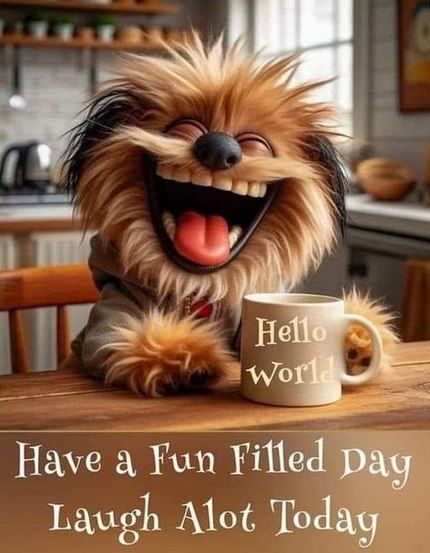 Hello World, Have A Fun Filled Day. Laugh Alot Today Pictures, Photos ...
