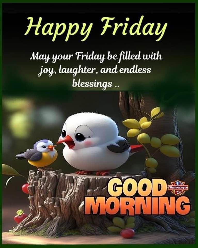May Your Friday Be Filled With Joy, Laughter, And Endless Blessings ...