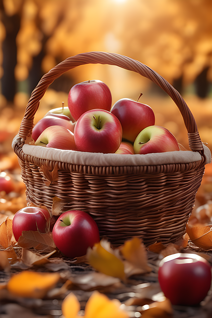 Red Apples In Basket Pictures, Photos, and Images for Facebook, Tumblr ...