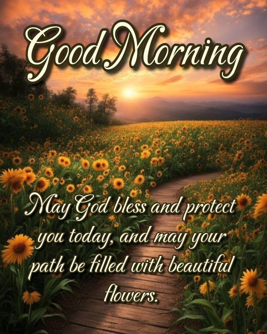 Sunflower Field - Good Morning Message Pictures, Photos, and Images for ...