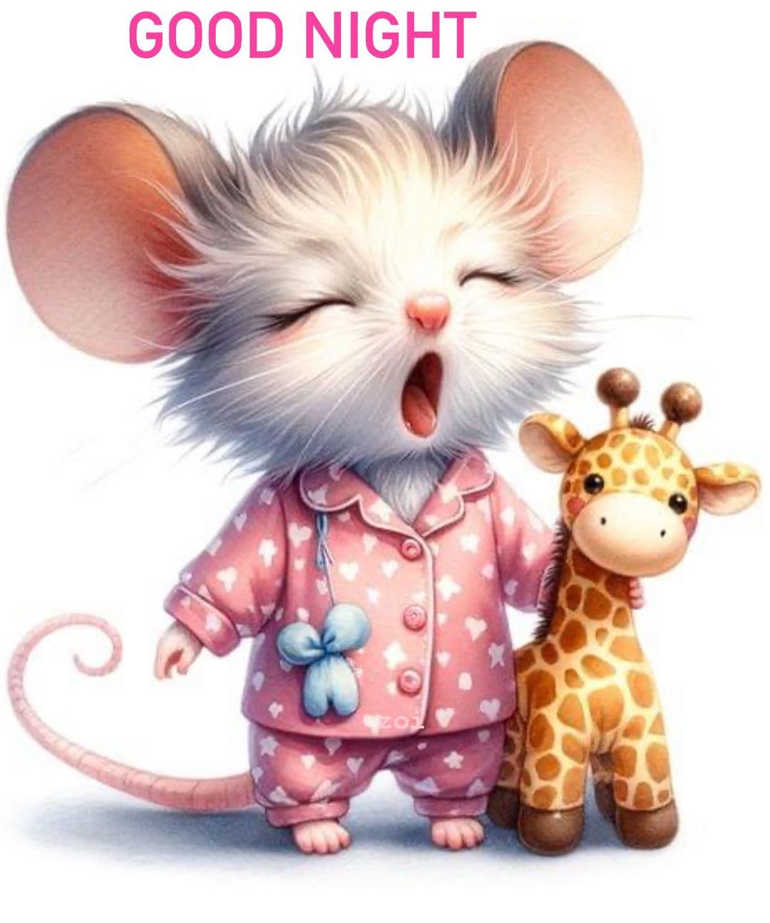 Yawning Mouse - Good Night Pictures, Photos, and Images for Facebook ...