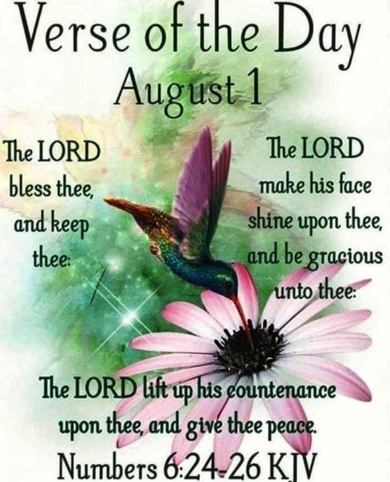 Verse Of The Day: August 1 Pictures, Photos, and Images for Facebook ...