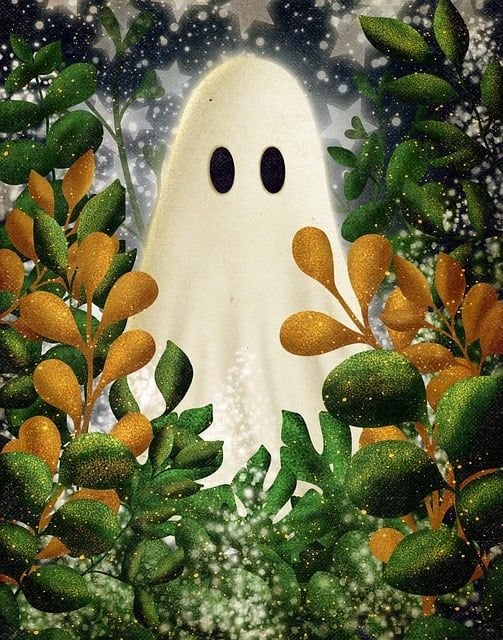 Ghost In Flowers Illustration Pictures, Photos, and Images for Facebook ...