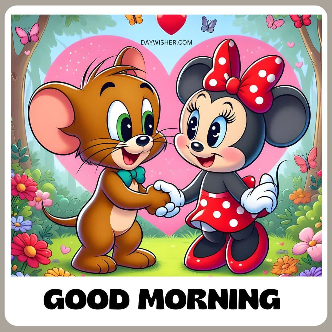 Jerry And Minnie Mouse Good Morning Quote Pictures, Photos, and Images ...