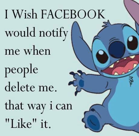 I Wish Facebook Would Notify Me When People Delete Me. Pictures, Photos ...