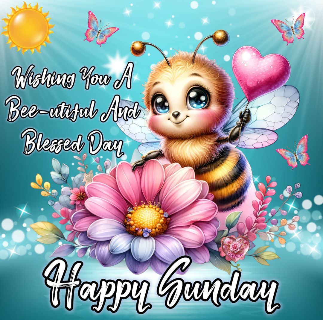 Bee-utiful Blessed Sunday Greeting Pictures, Photos, and Images for ...