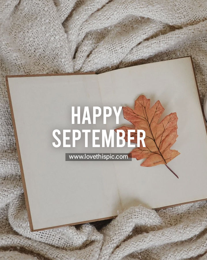 Leaf On Book - Happy September Pictures, Photos, and Images for ...