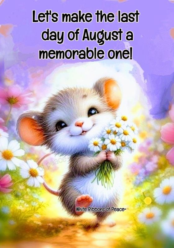 Let's Make The Last Day Of August, A Memorable One! Pictures, Photos ...