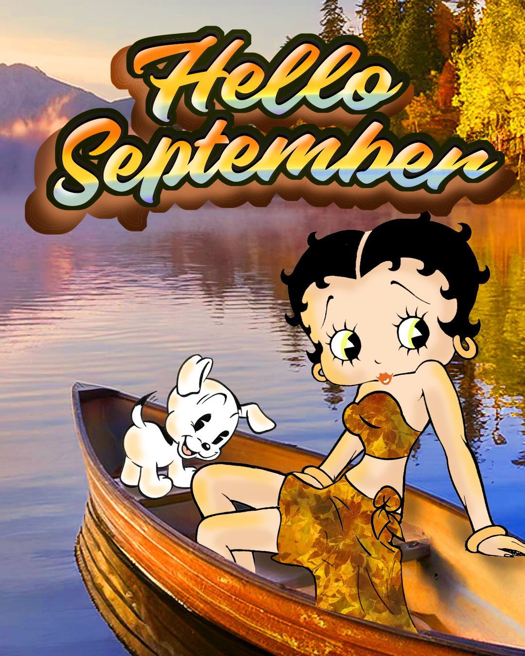 Hello September Betty Boop Quote Pictures, Photos, and Images for ...