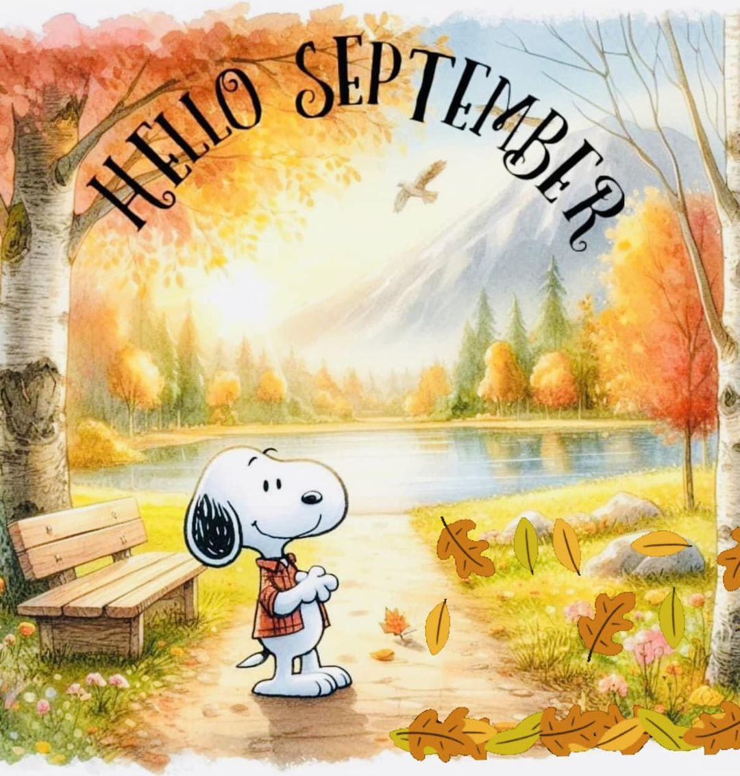 Autumn Snoopy - Hello September Quotes Pictures, Photos, and Images for ...