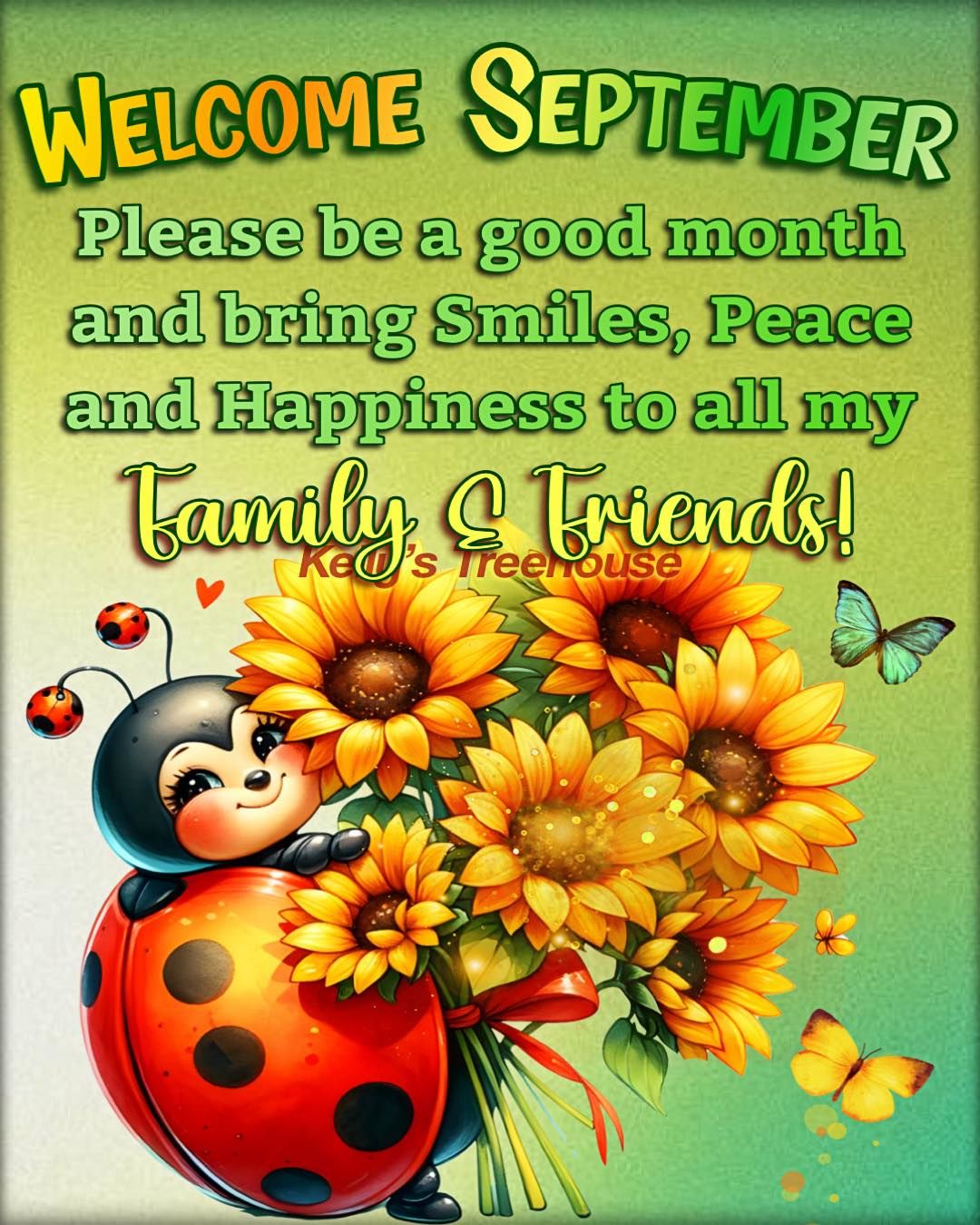 Pretty Ladybug - Welcome September Pictures, Photos, and Images for ...