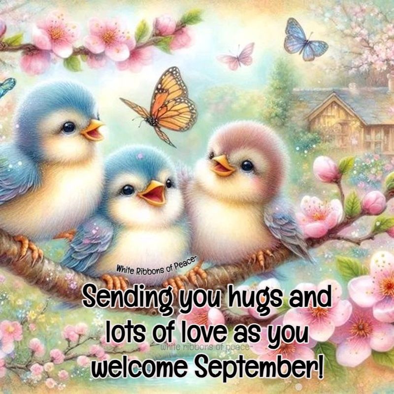 Sending You Hugs And Lots Of Love As You Welcome September! Pictures ...