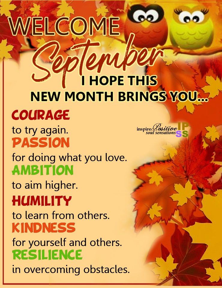 I Hope This New Month Of September Brings You... Pictures, Photos, and ...