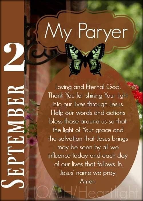 My Prayer For September 2 Pictures, Photos, and Images for Facebook ...