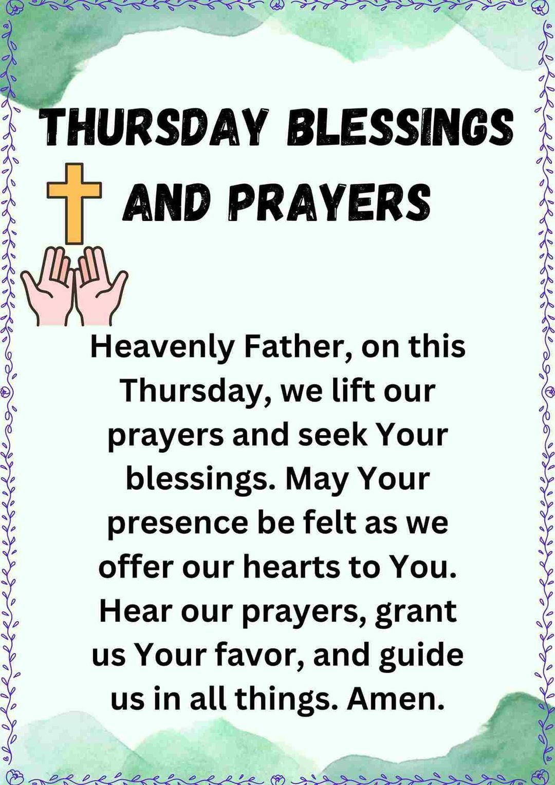Thursday Blessings And Prayers Pictures, Photos, and Images for ...