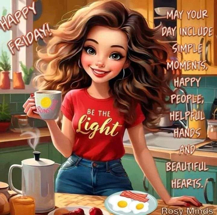 Happy Friday With Simple Moments, Happy People, Helpful Hands And ...