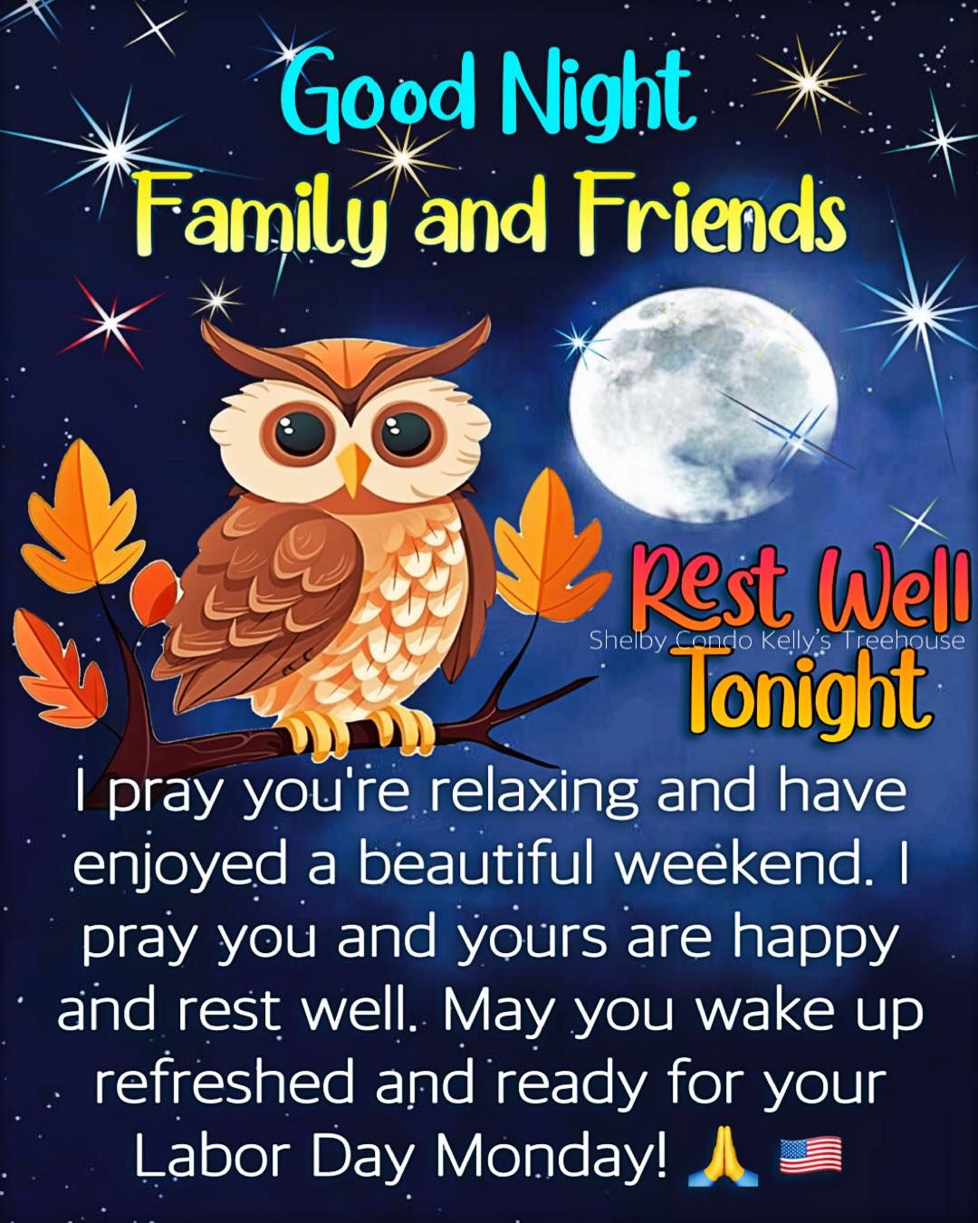 Rest Well Tonight, Good Night Family And Friends Pictures, Photos, and ...