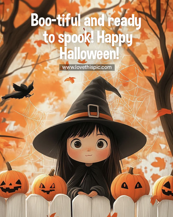 Boo-tiful And Ready To Spook! Happy Halloween! Pictures, Photos, and ...