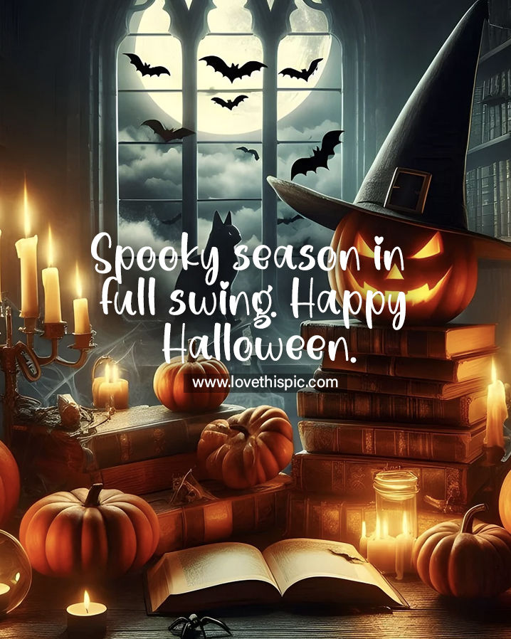 Spooky Season In Full Swing! Happy Halloween! Pictures, Photos, and ...