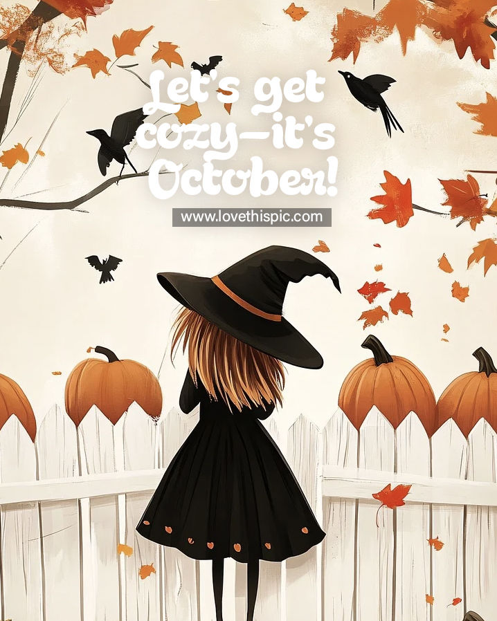 Let’s Get Cozy—it’s October! Pictures, Photos, and Images for Facebook ...