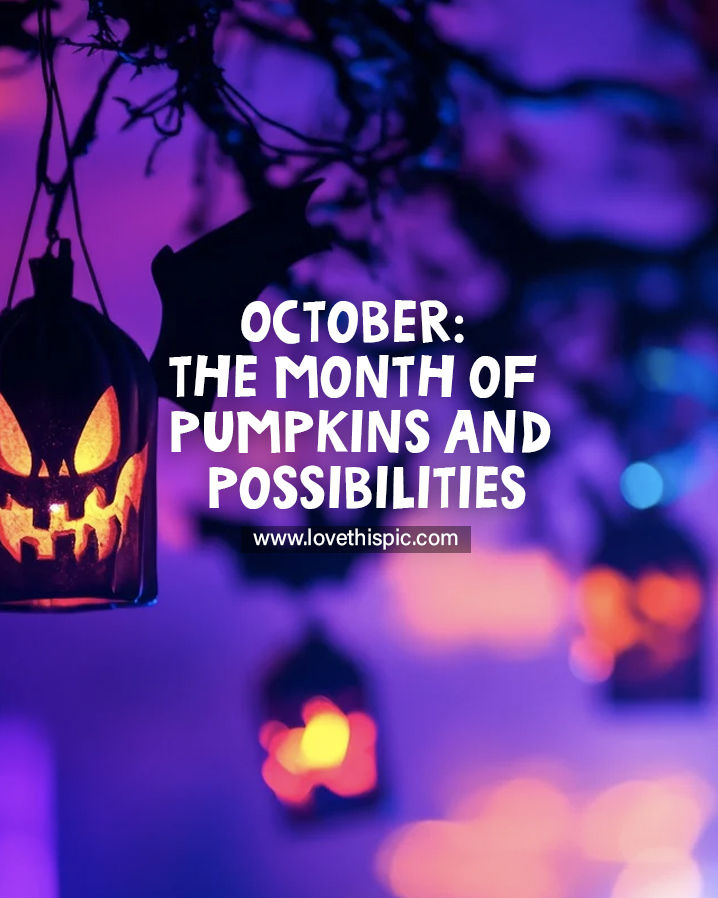 October: The Month Of Pumpkins And Possibilities Pictures, Photos, and ...