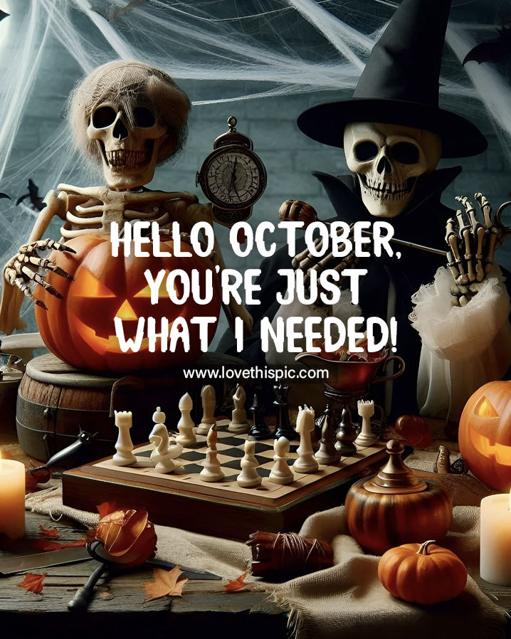 Hello October, You’re Just What I Needed! Pictures, Photos, and Images ...