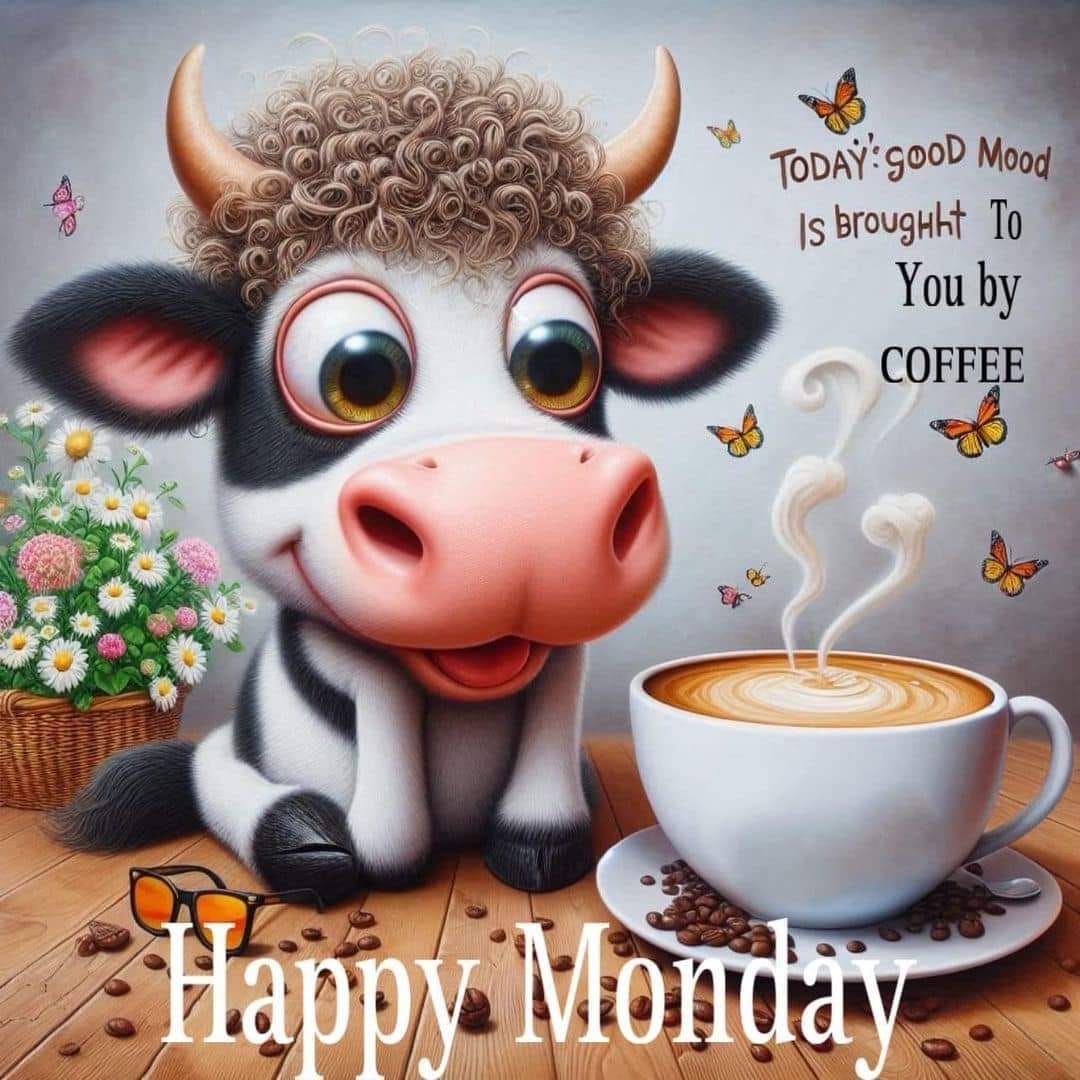 Baby Cow & Coffee: Happy Monday Pictures, Photos, and Images for ...