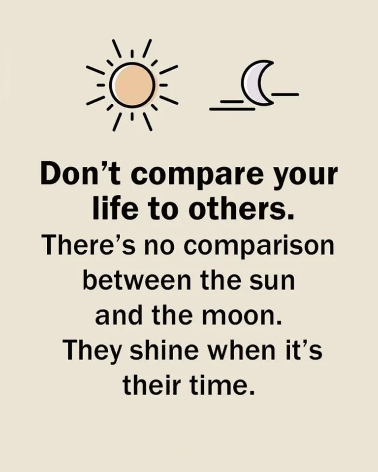 Don't Compare Your Life To Others Pictures, Photos, and Images for ...