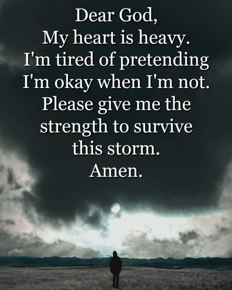 Dear God, My Heart Is Heavy. Pictures, Photos, and Images for Facebook ...