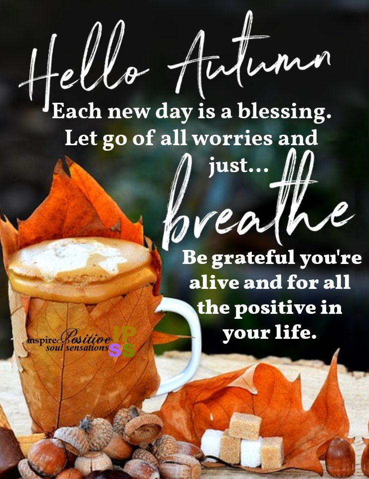 Hello Autumn: Each Day Is A Blessing Pictures, Photos, and Images for ...