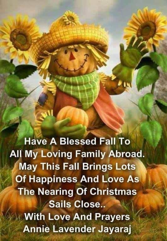 Have A Blessed Fall To All My Loving Family Abroad Pictures, Photos ...
