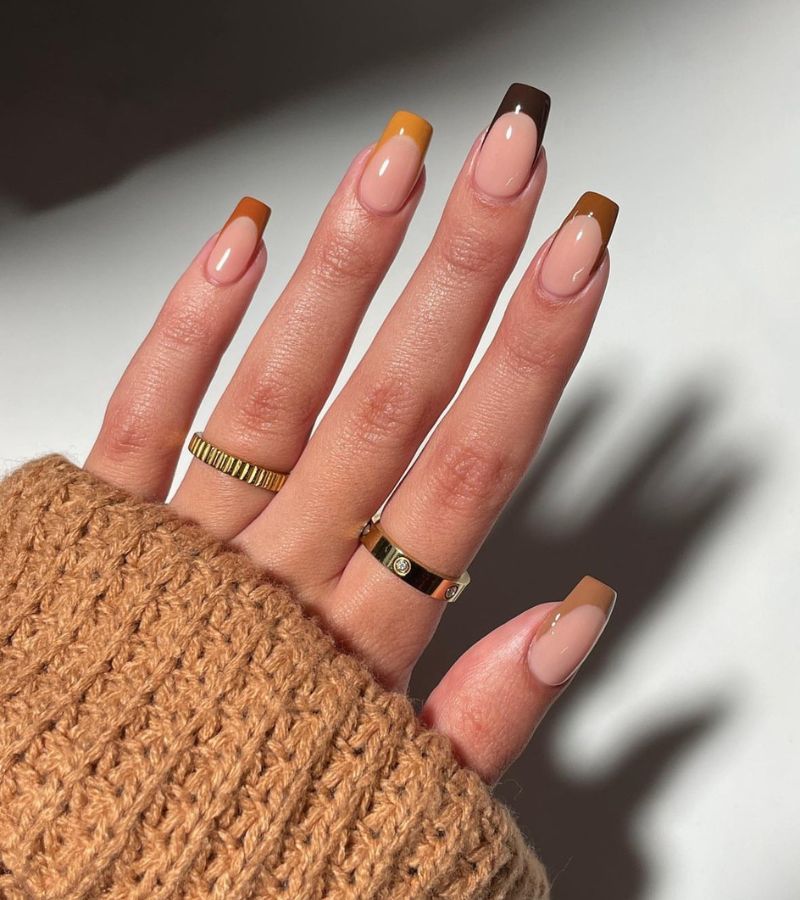 Fall Color Nail Tips Pictures, Photos, and Images for Facebook, Tumblr ...