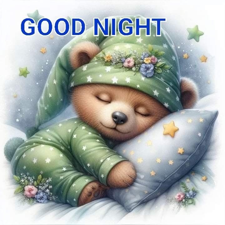 Resting Bear: Good Night Greeting Pictures, Photos, and Images for Facebook, Tumblr, Pinterest ...