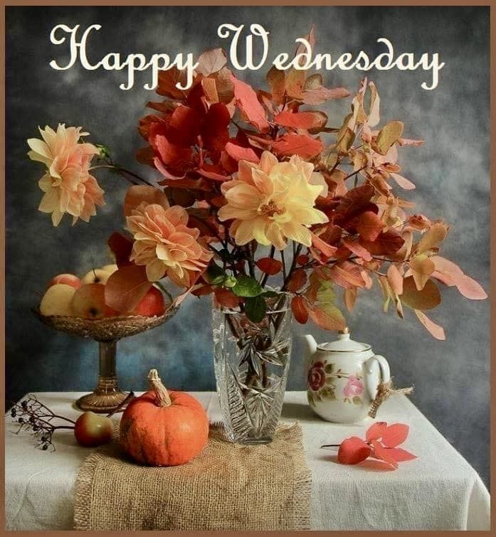 Fall Flowers, Happy Wednesday Quote Pictures, Photos, and Images for ...