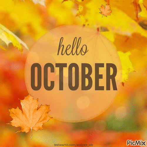 Maple Leaf Hello October Gif Pictures, Photos, and Images for Facebook ...