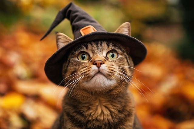 Cat Wearing Witch Hat Pictures, Photos, and Images for Facebook, Tumblr ...