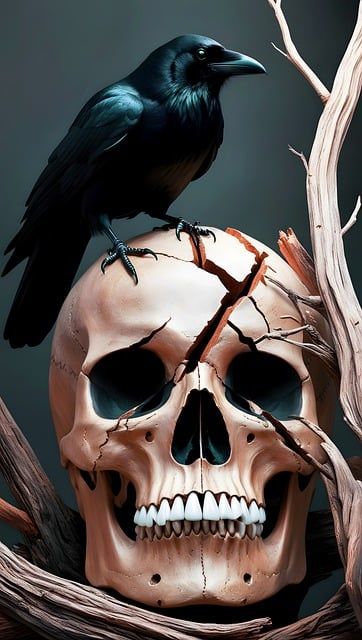 Black Crow And Skull Pictures, Photos, and Images for Facebook, Tumblr ...