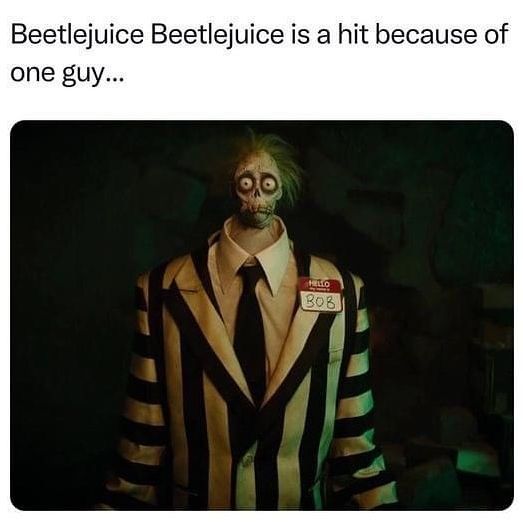 Beetlejuice Beetlejuice Is A Hit Because Of One Guy Pictures, Photos ...