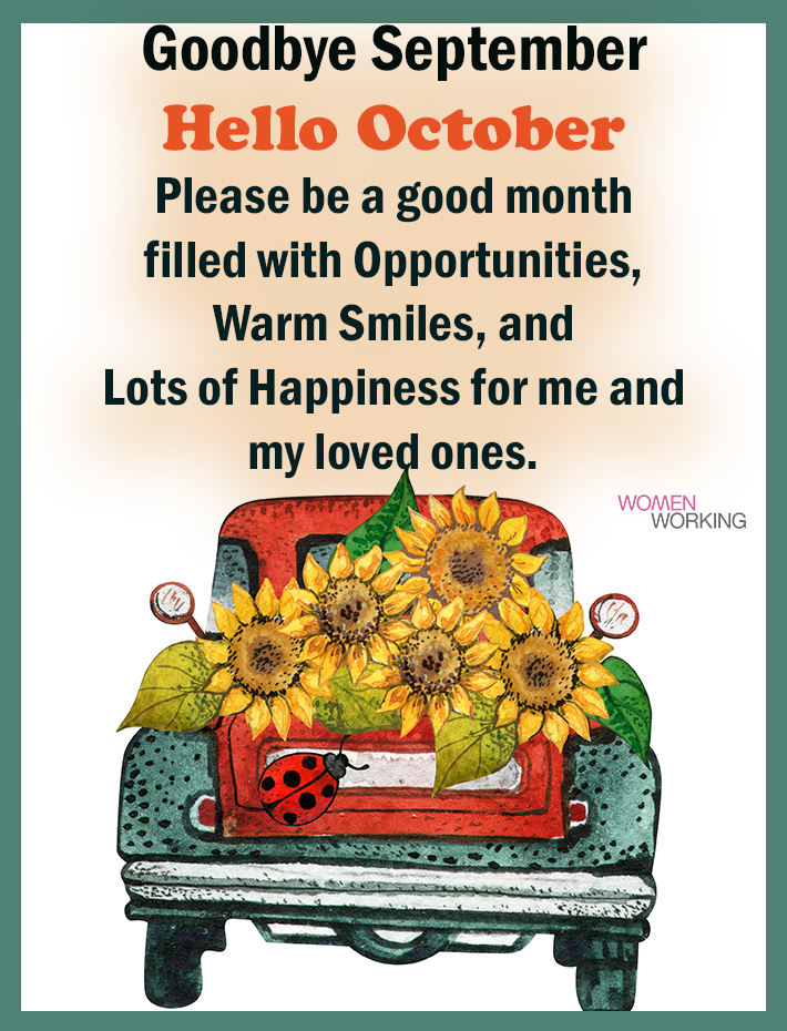 Goodbye To September. Hello October Pictures, Photos, and Images for ...