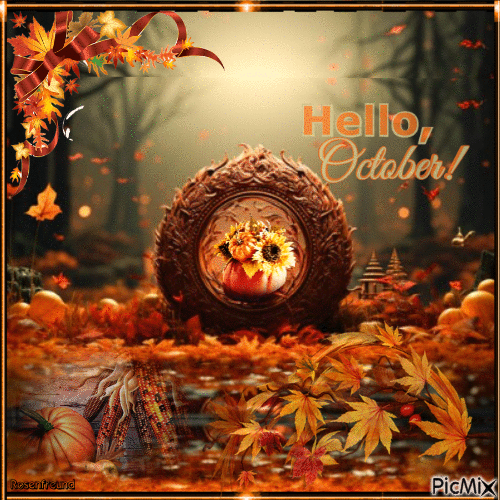 Hello, October! Pictures, Photos, and Images for Facebook, Tumblr ...