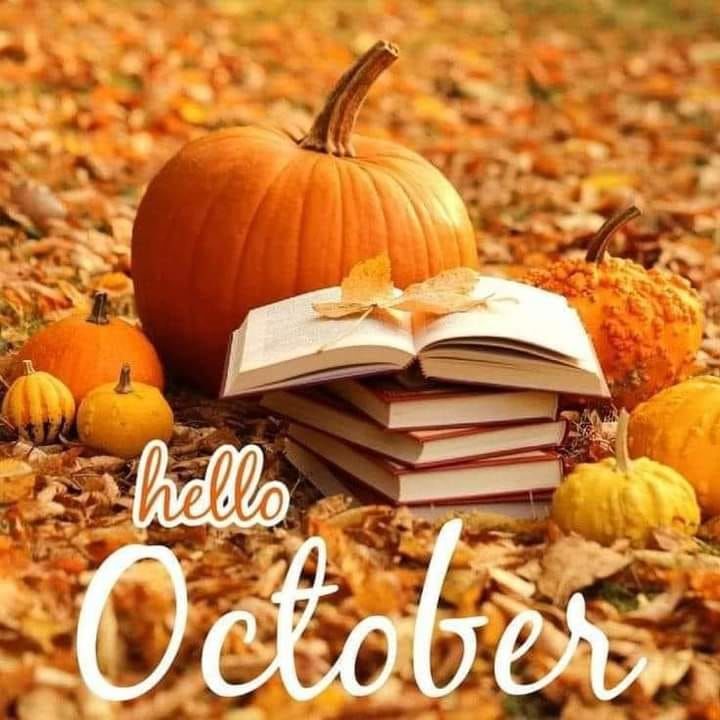 Pumpkin & Books - Hello October Pictures, Photos, and Images for ...