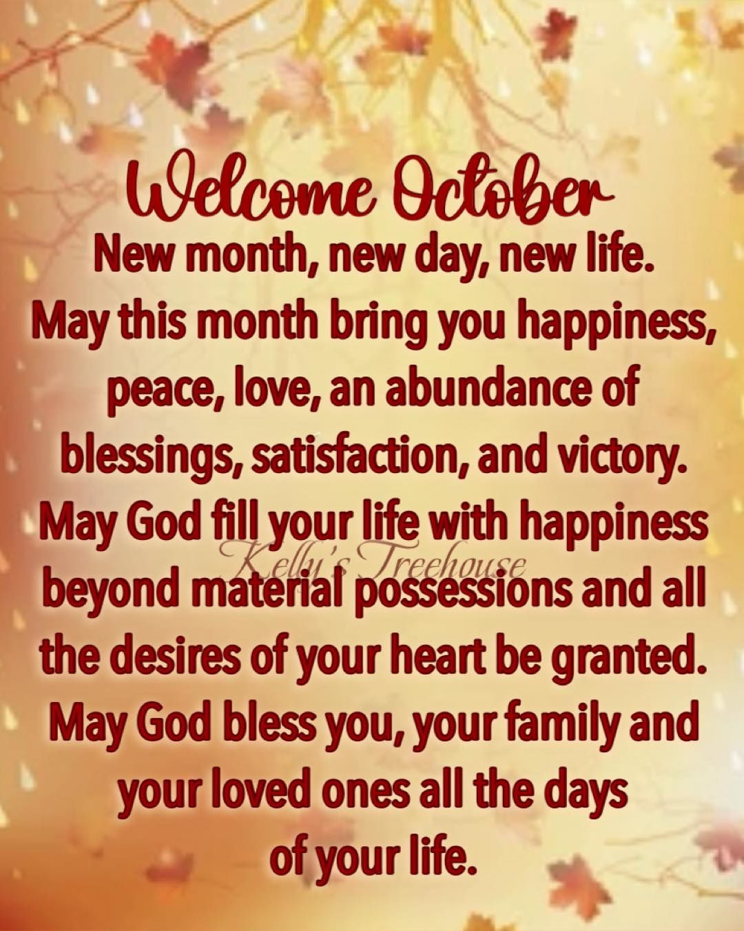 Welcome October. New Month, New Day, New Life Pictures, Photos, and ...
