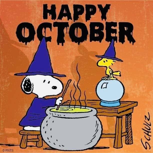 Witch Snoopy Happy October Quote Pictures, Photos, and Images for ...