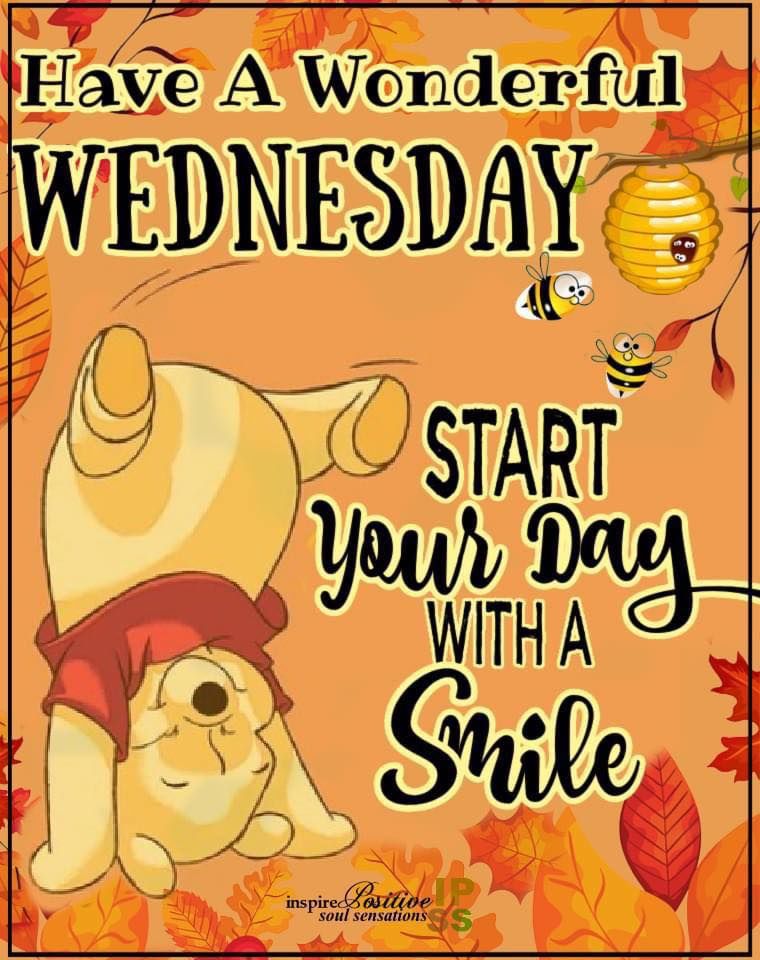 Start Your Day With A Smile, Have A Wonderful Wednesday Pictures ...