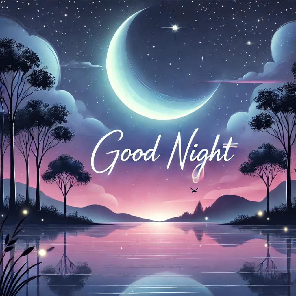 Crescent Moon, Good Night Greeting Pictures, Photos, and Images for ...