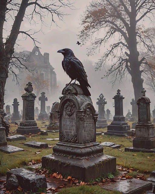 Crow On Graveyard Pictures, Photos, and Images for Facebook, Tumblr ...