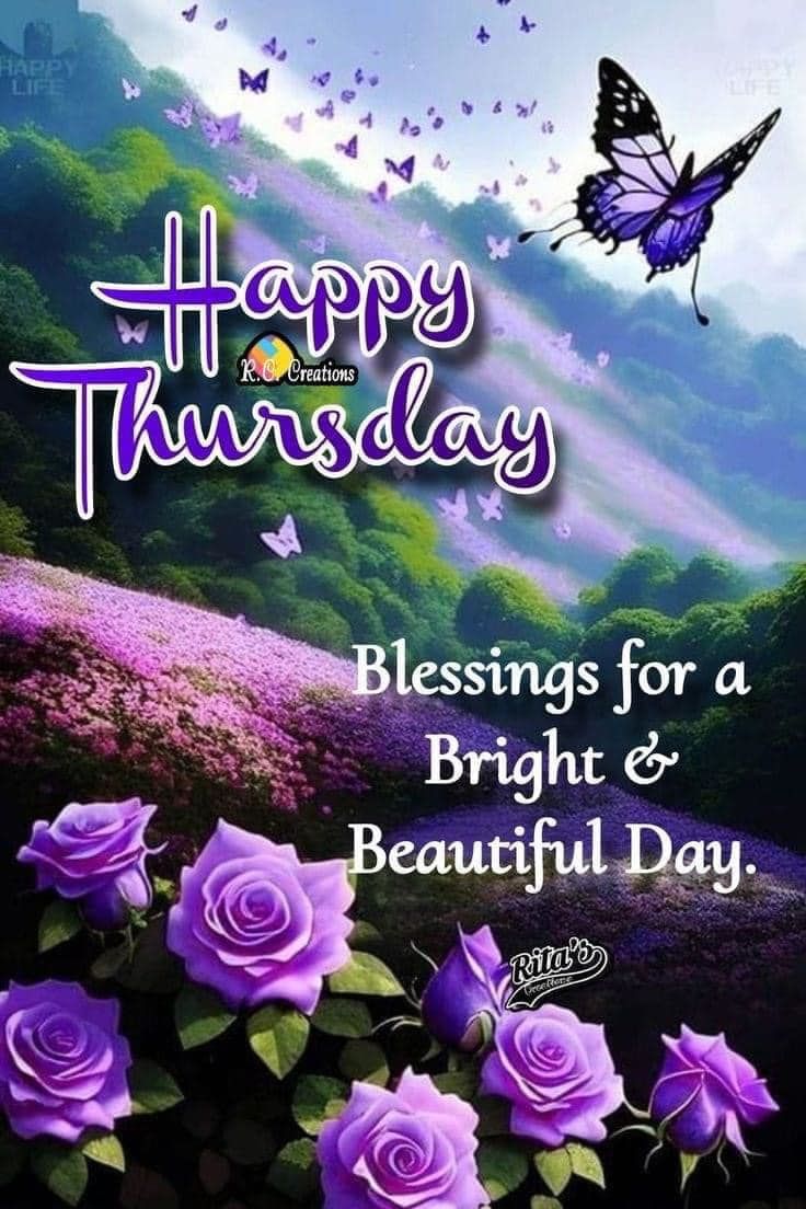 Blessings For A Bright And Beautiful Day. Happy Thursday Pictures ...
